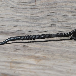 Hand Forged Sailmaker's Bench Hook With Twists, Shipwright Tools - Etsy