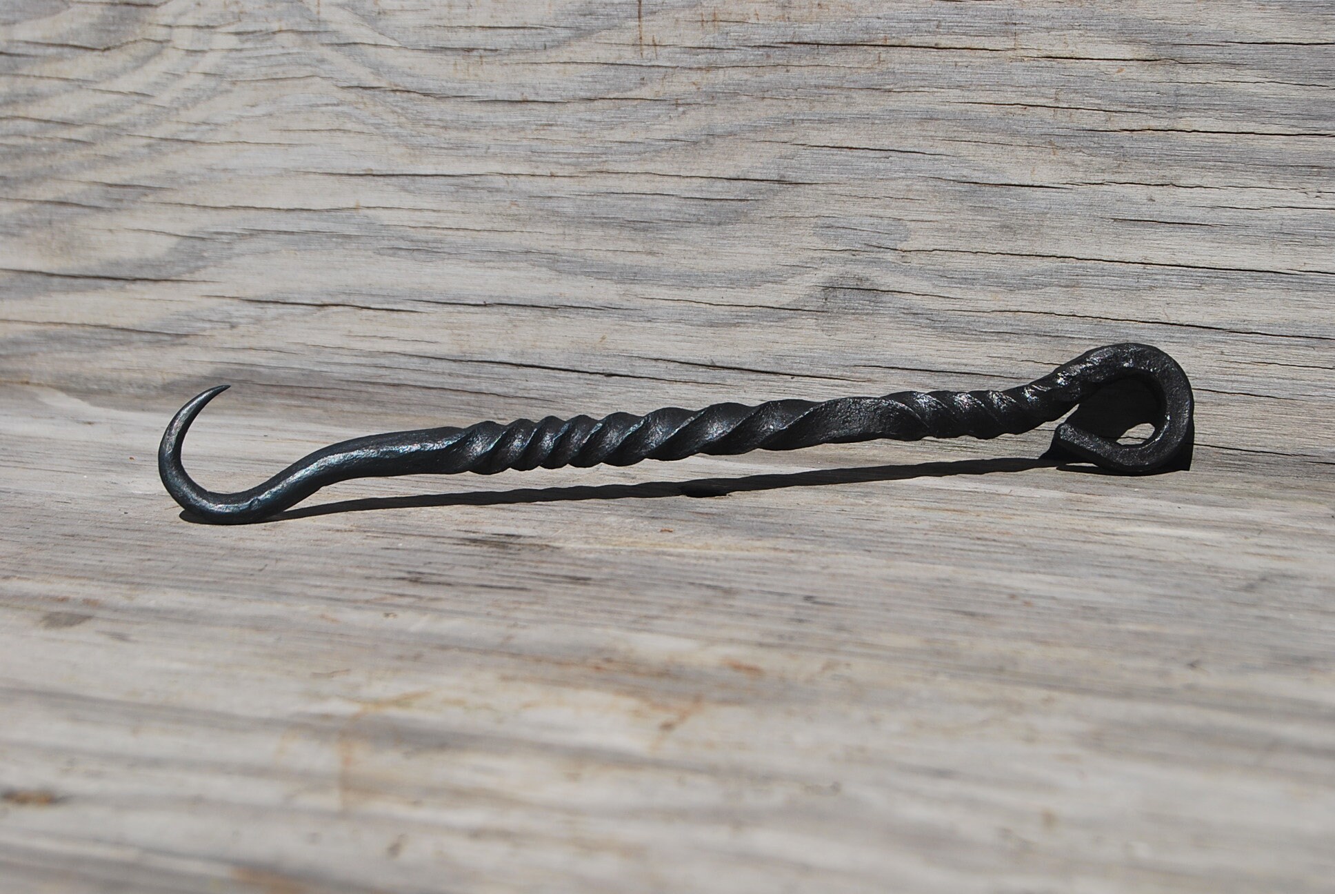 Hand Forged Sailmaker's Bench Hook With Twists, Shipwright Tools - Etsy