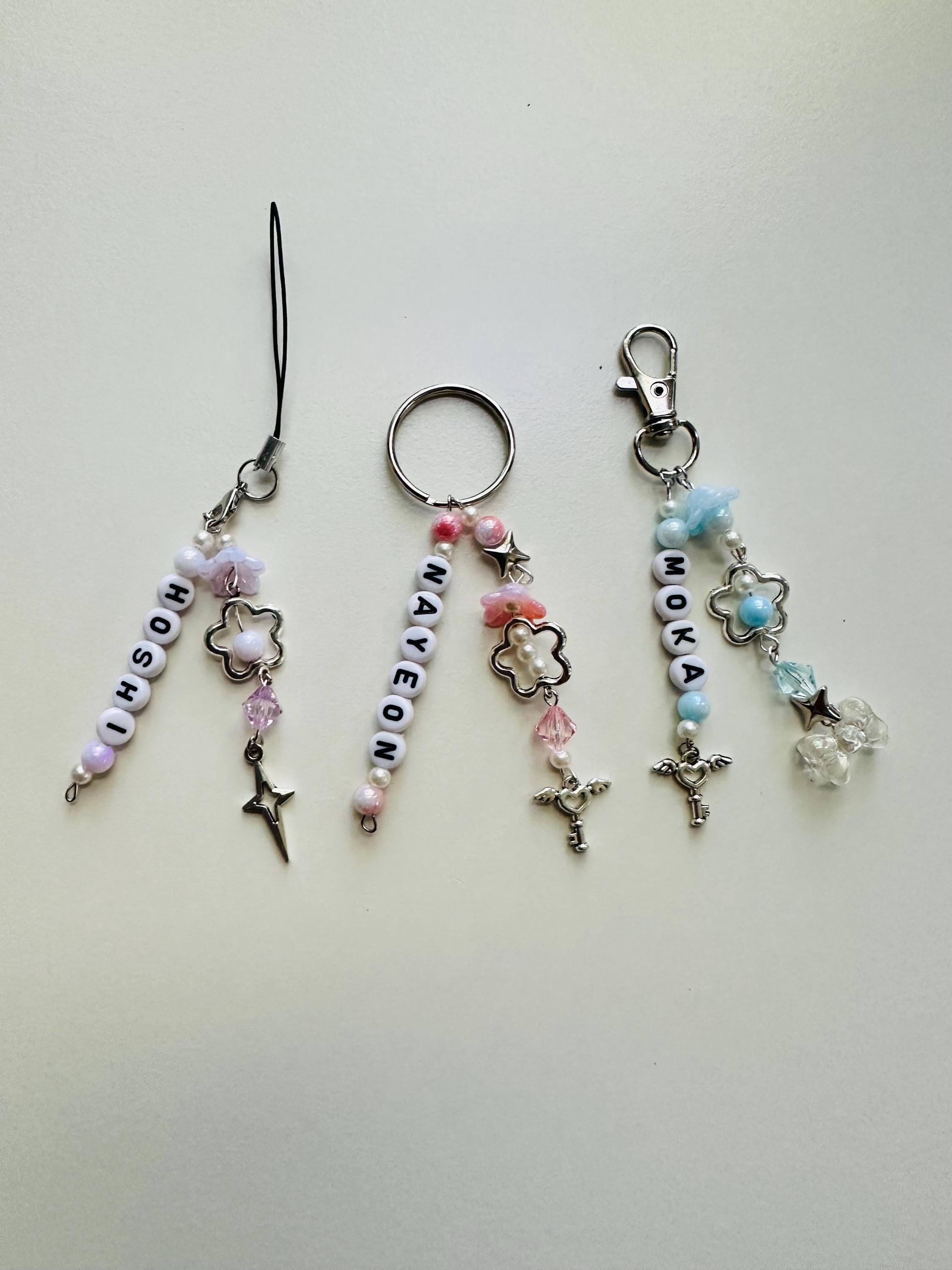 Customizable K-pop Keychain/phone Charm - Etsy
