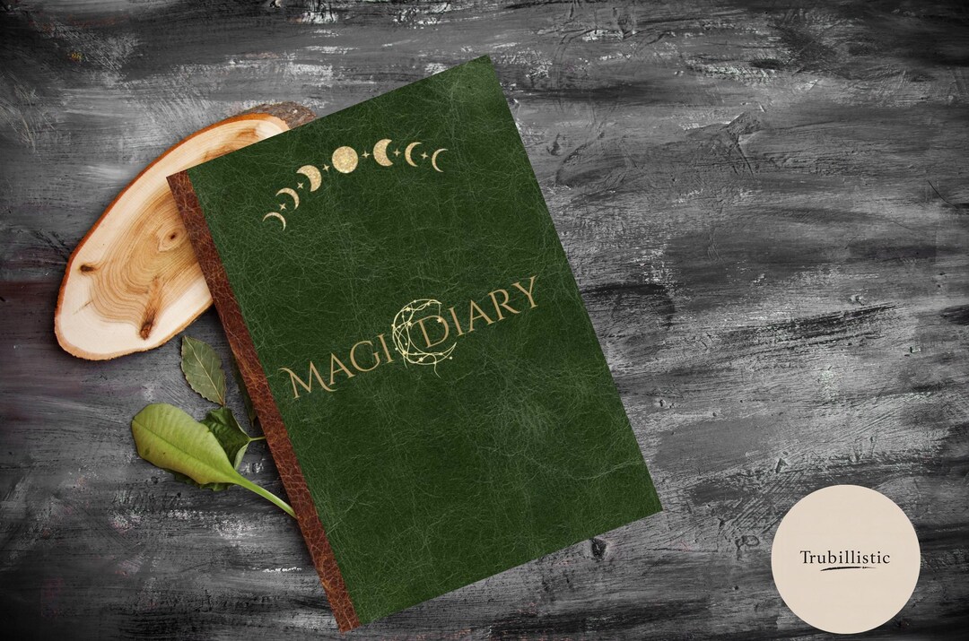 Magic Diary: Witch & Wizard Self-reflection Journal (digital PDF) - Etsy