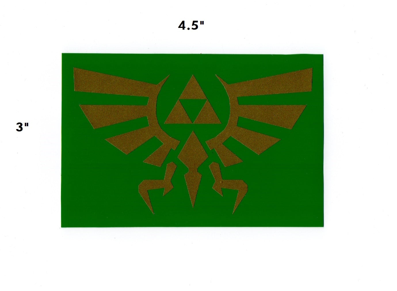 Legend Of Zelda Triforce Symbol Green
