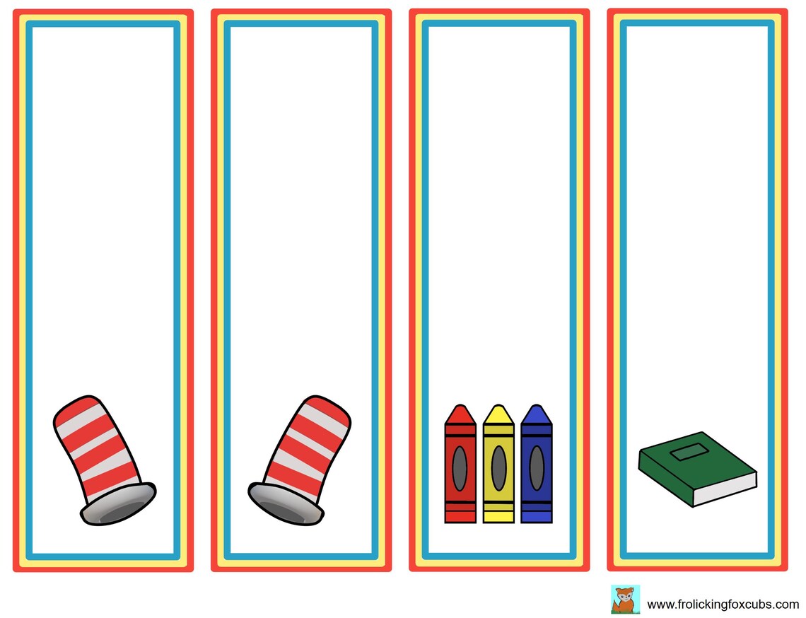 Dr. Seuss Party Printables: Signs, Food Labels, Activities - Etsy