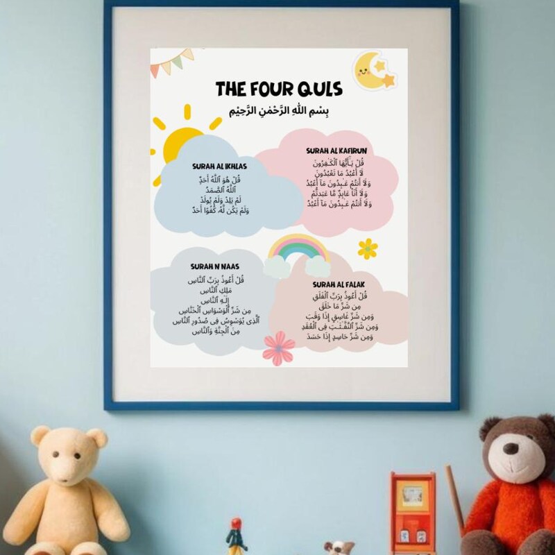 Islamic Wall Art Toddlers - Etsy