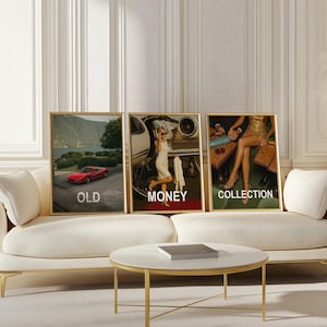 Old Money Aesthetic Print, Luxury Interior, European Chateau Decor ...