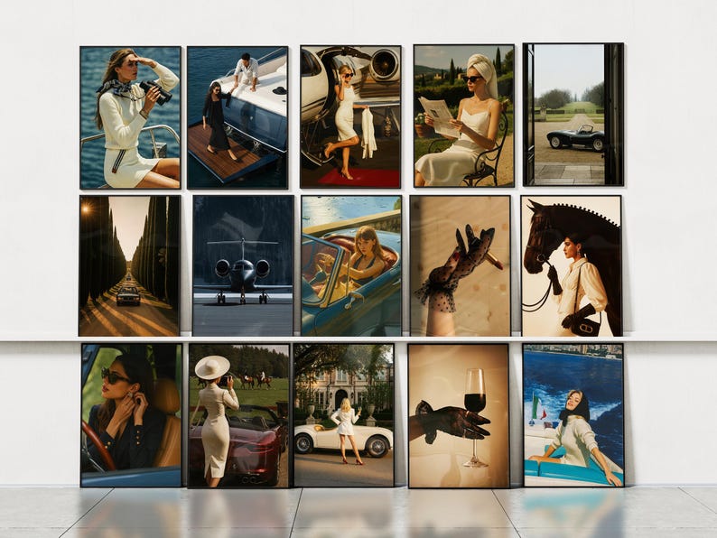 Old Money Aesthetic Print, Luxury Interior, European Chateau Decor ...