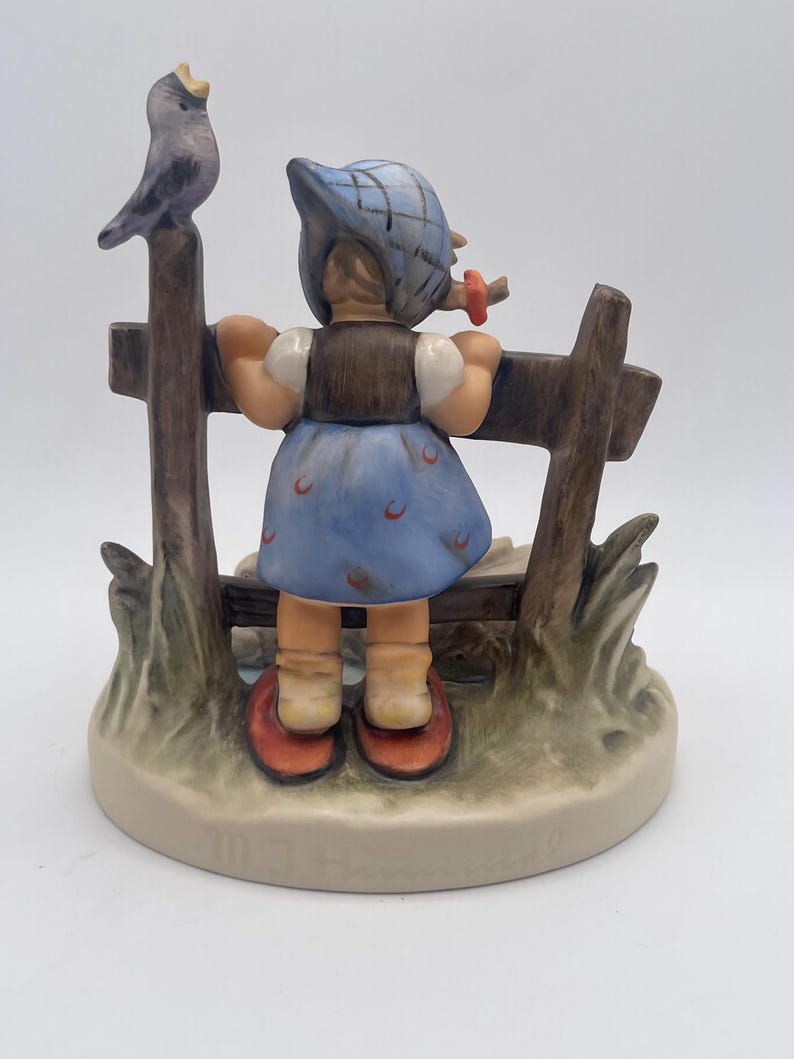 Goebel Hummel “swan Lake” Girl With Swans Figurine #2038 – Vintage W ...
