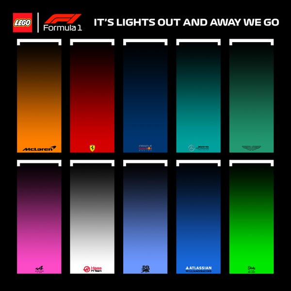 F1 Mini Legos Display - Etsy