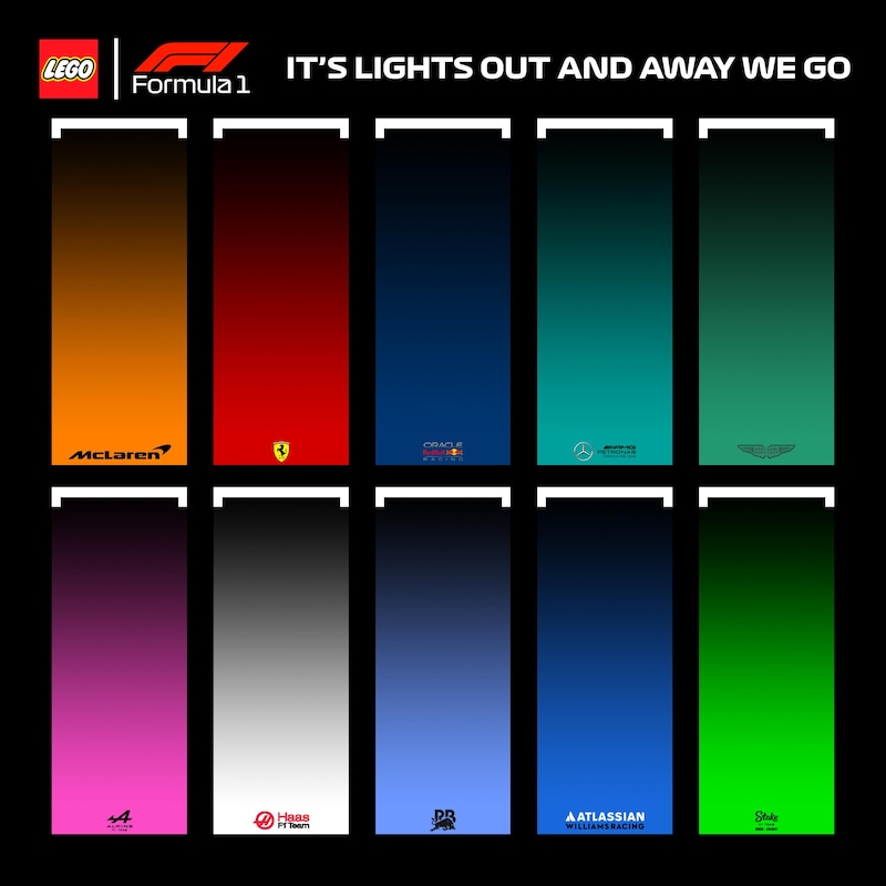 F1 Mini Legos Display - Etsy