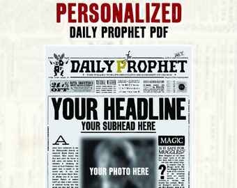 Daily Prophet Printable - Etsy