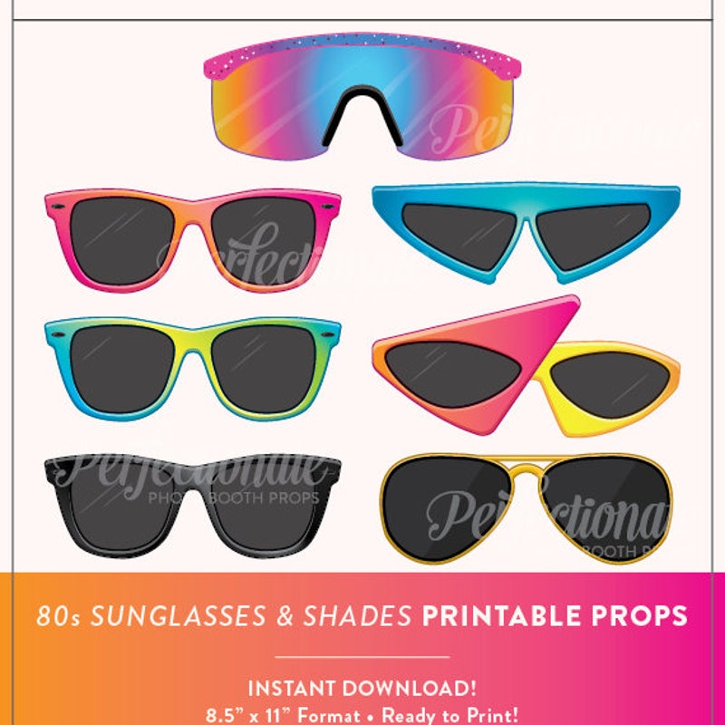 Photobooth Props Sunglasses - Etsy