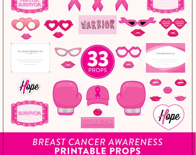 Printable Photo Booth Props by Perfectionate on Etsy