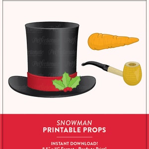 Snowman Printable Christmas Printable Snowman Instant Download - Etsy