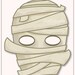 Printable Mummy Mask Prop Halloween Printable Prop DIY Props Instant ...
