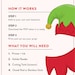 Elf Props Elf Hat and Collar Props Christmas Printable Props Instant ...