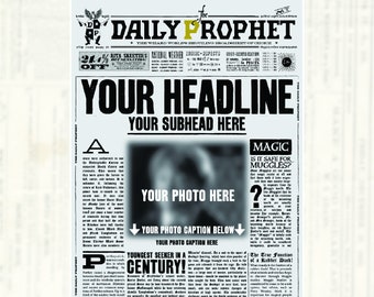 Daily Prophet Printable - Etsy