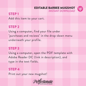 DIY Mugshot PDF | Editable Mugshot PDF | Download and Edit on Your ...