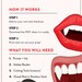 Vampire Fangs Props 8 Full Size Printable Props DIY Halloween Props ...