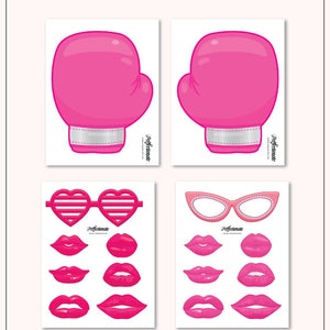 Breast Cancer Awareness Photo Booth Props: 33 Printables (digital ...