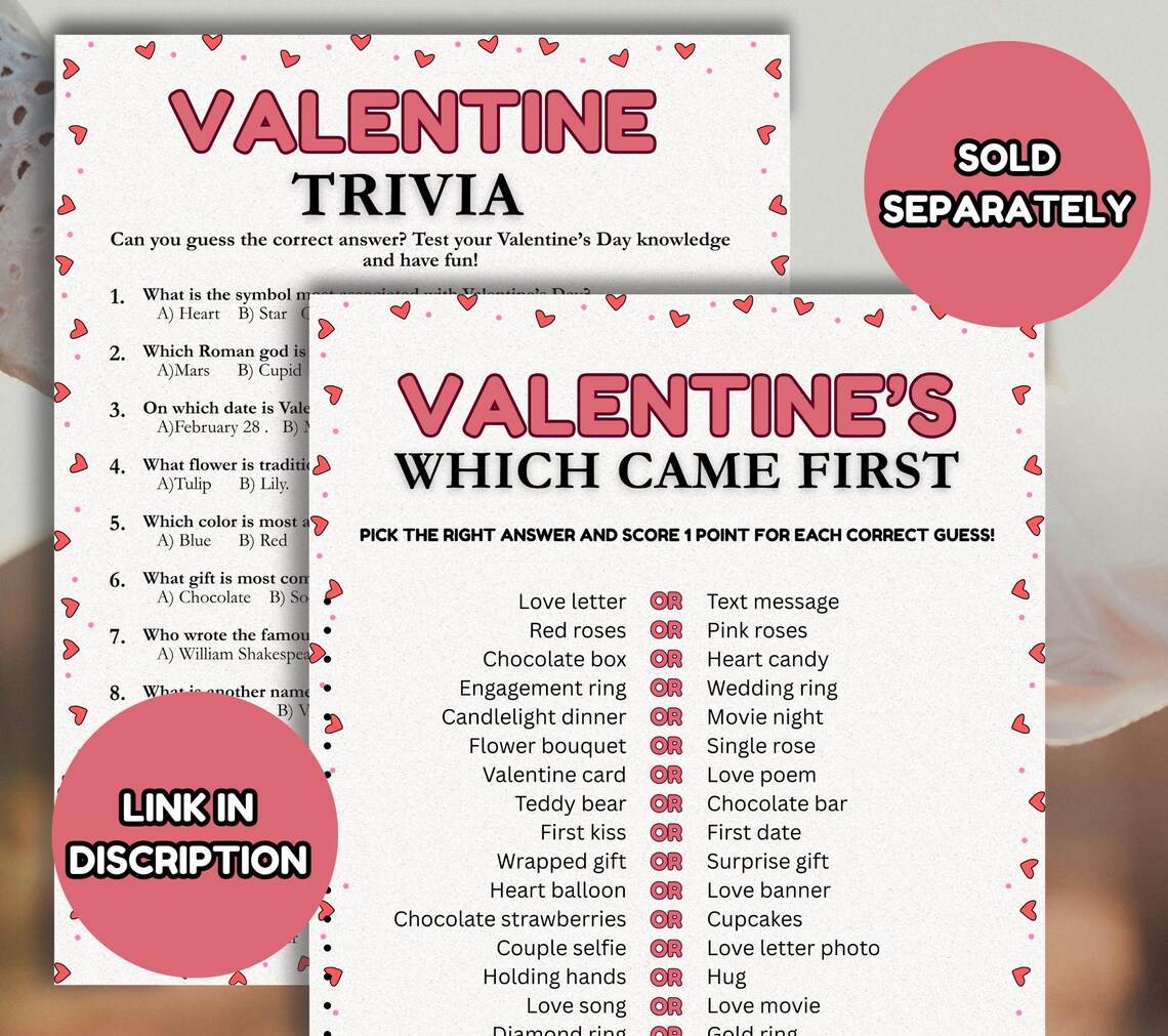 Things Couples Say Game, Fun Printable Couple Trivia Quiz, Anniversary ...