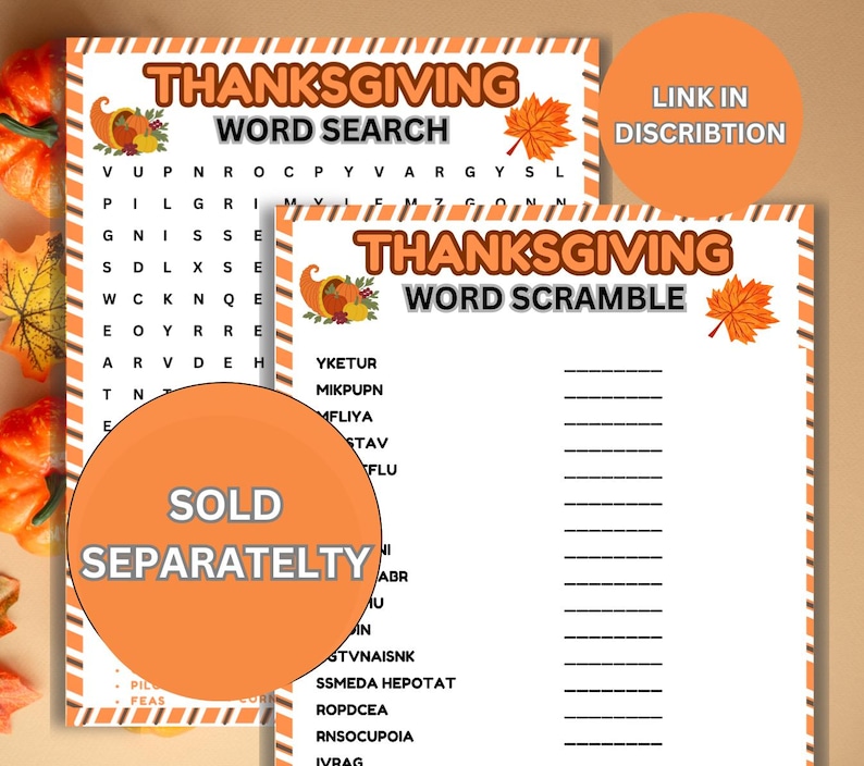 30 Days of Gratitude Challenge Calendar | Thanksgiving Activity Journal ...