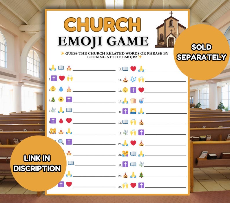 Church Trivia, Games for Church Games Printable, Church Activities ...