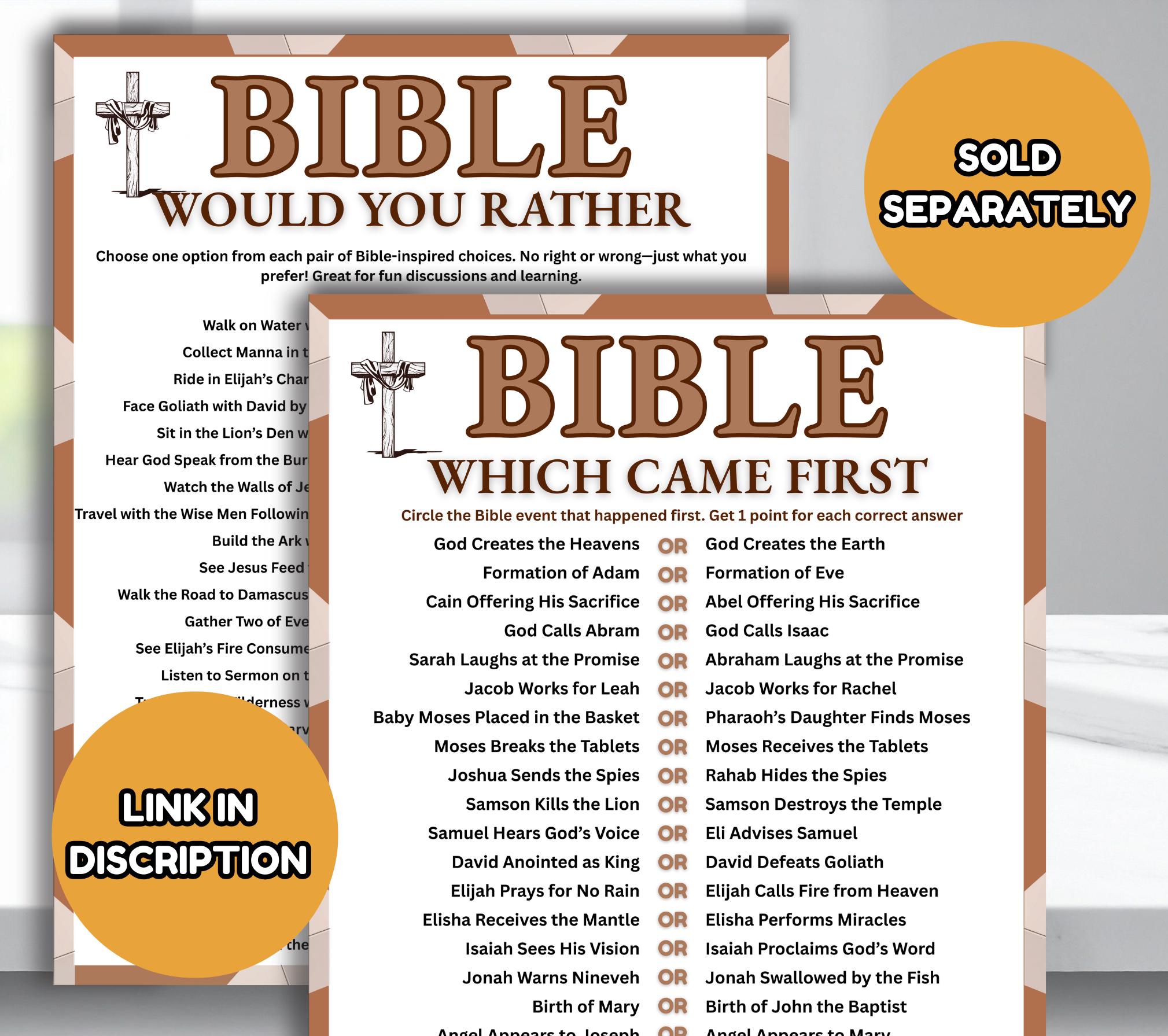 Christian Sayings Game, Fun Christian Trivia for Kids and Adults, Bible ...