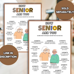 Senior Think Quick Trivia, Family Game Night, Retirement Games ...