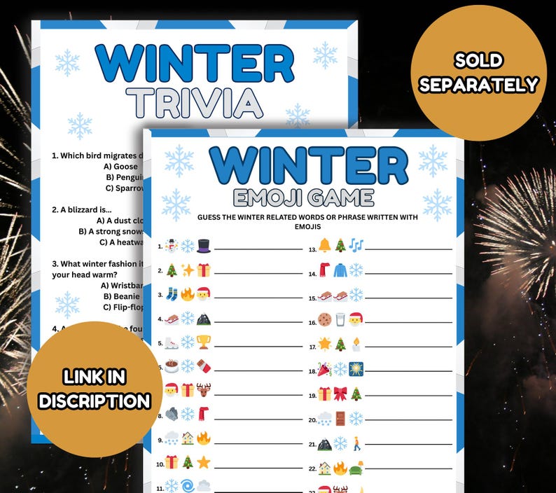 New Year This or That Game, Printable Would You Rather, New Years Eve ...