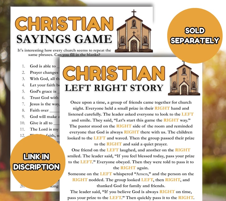 Pastor Sayings Game, Pastor Appreciation Game, Fun Christian Trivia for ...