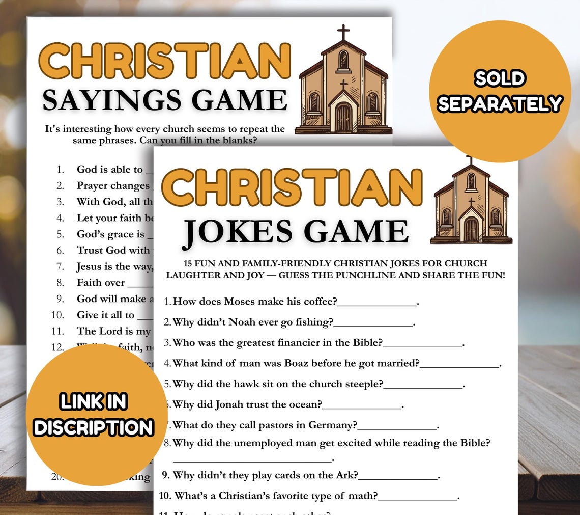 Christian Left Right Game, Fun Christian Game for Adults Kids ...