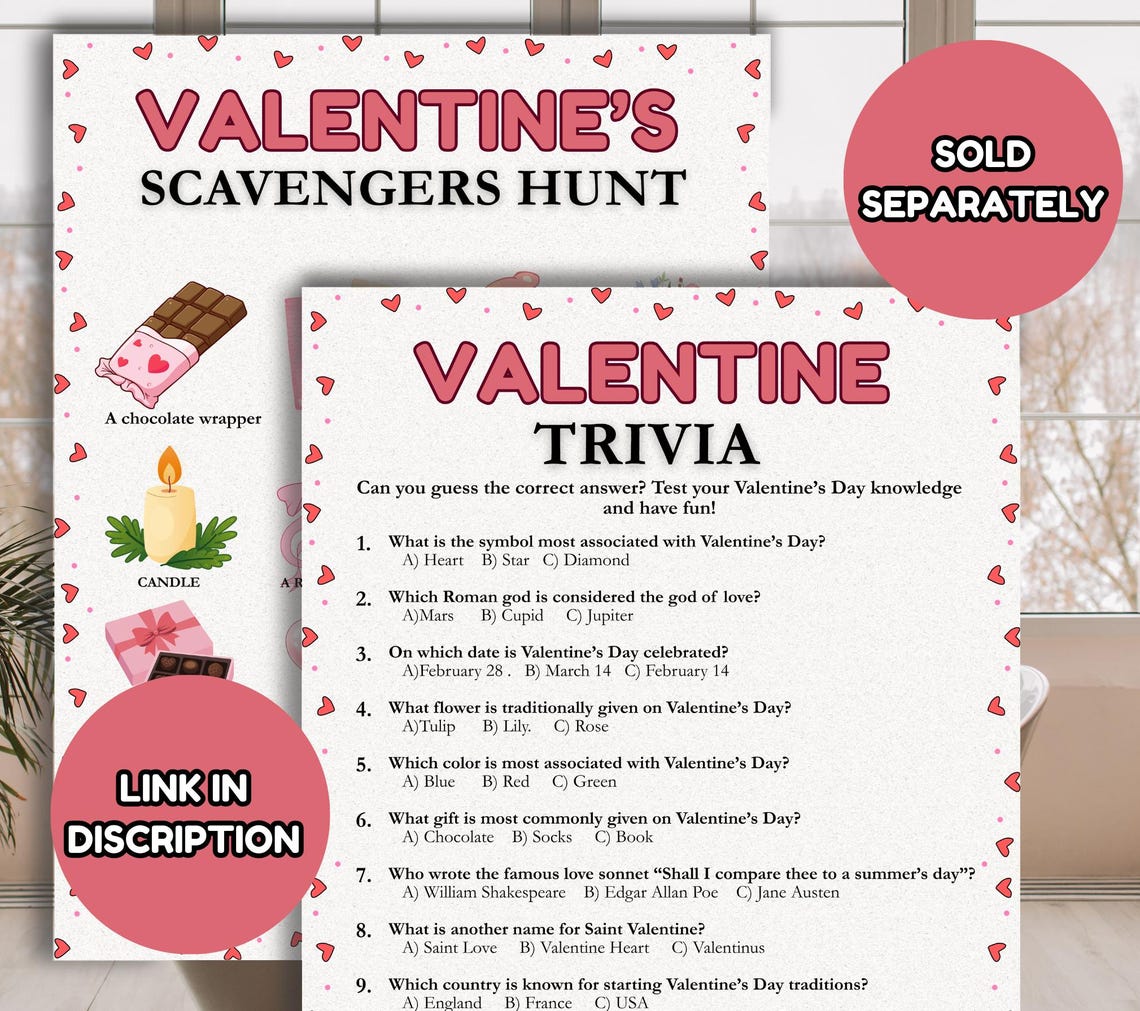 Valentine's Day Pass the Prize Game, Fun Valentine's Day Game for Kids ...