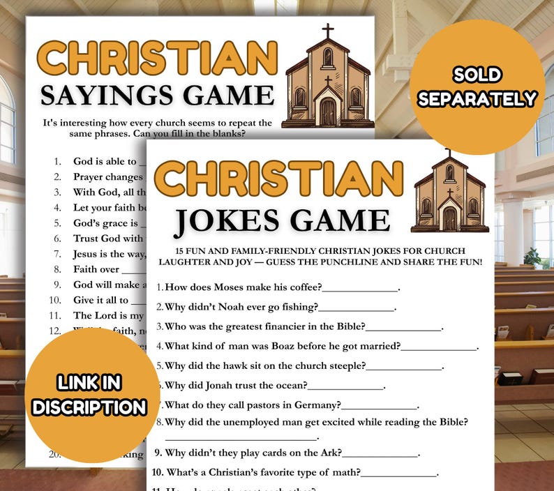 Church Trivia, Games for Church Games Printable, Church Activities ...