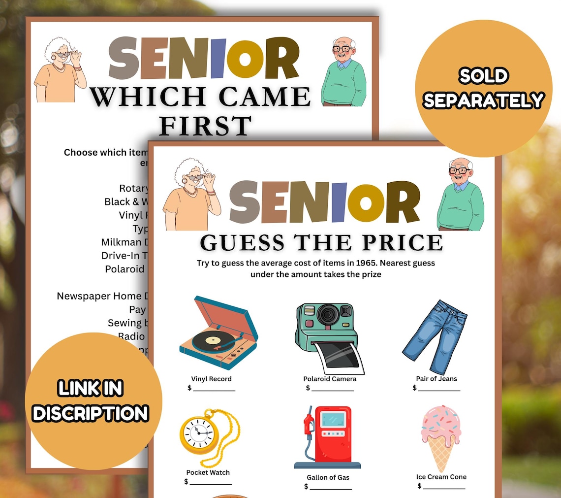 Games for Senior Citizens, Senior Games for Group of Seniors, Seniors ...