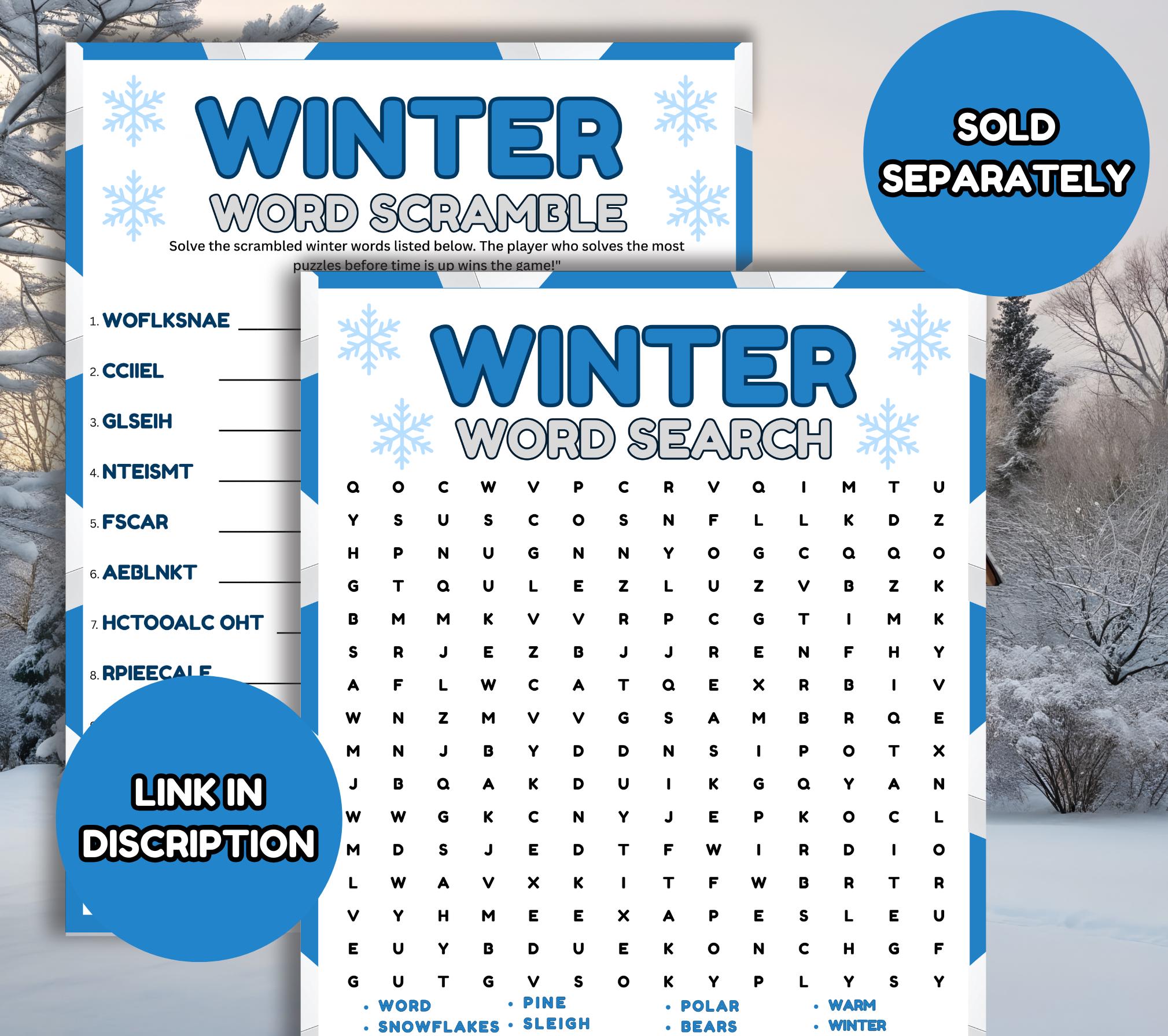 Pass the Snowball, Fun Winter Pass the Prize Game for Kids, Winter ...