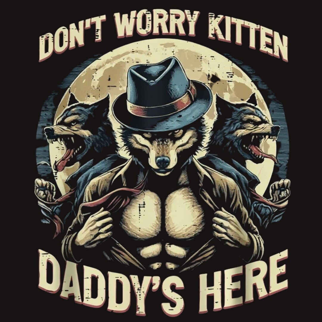 Funny Alpha Wolf Meme PNG | Dramatic Humor Shirt Design (digital ...