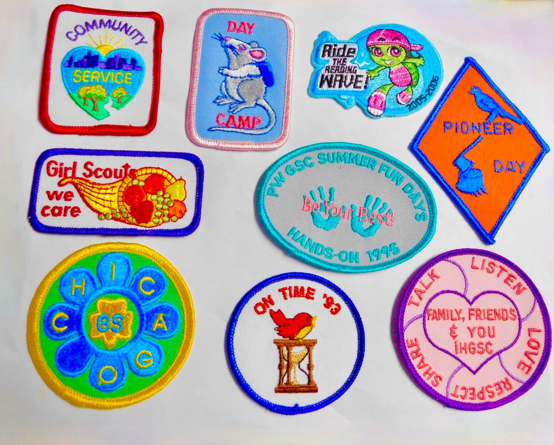 Vintage Girl Scout Patches - Etsy