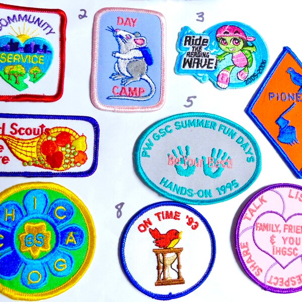 Girl Scout Patches - Etsy