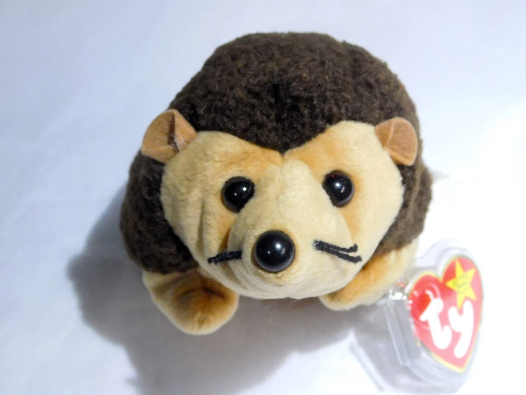 TY Beanie Baby PRICKLES the Hedgehog Collectibles Ty Baby Beanie Babies ...