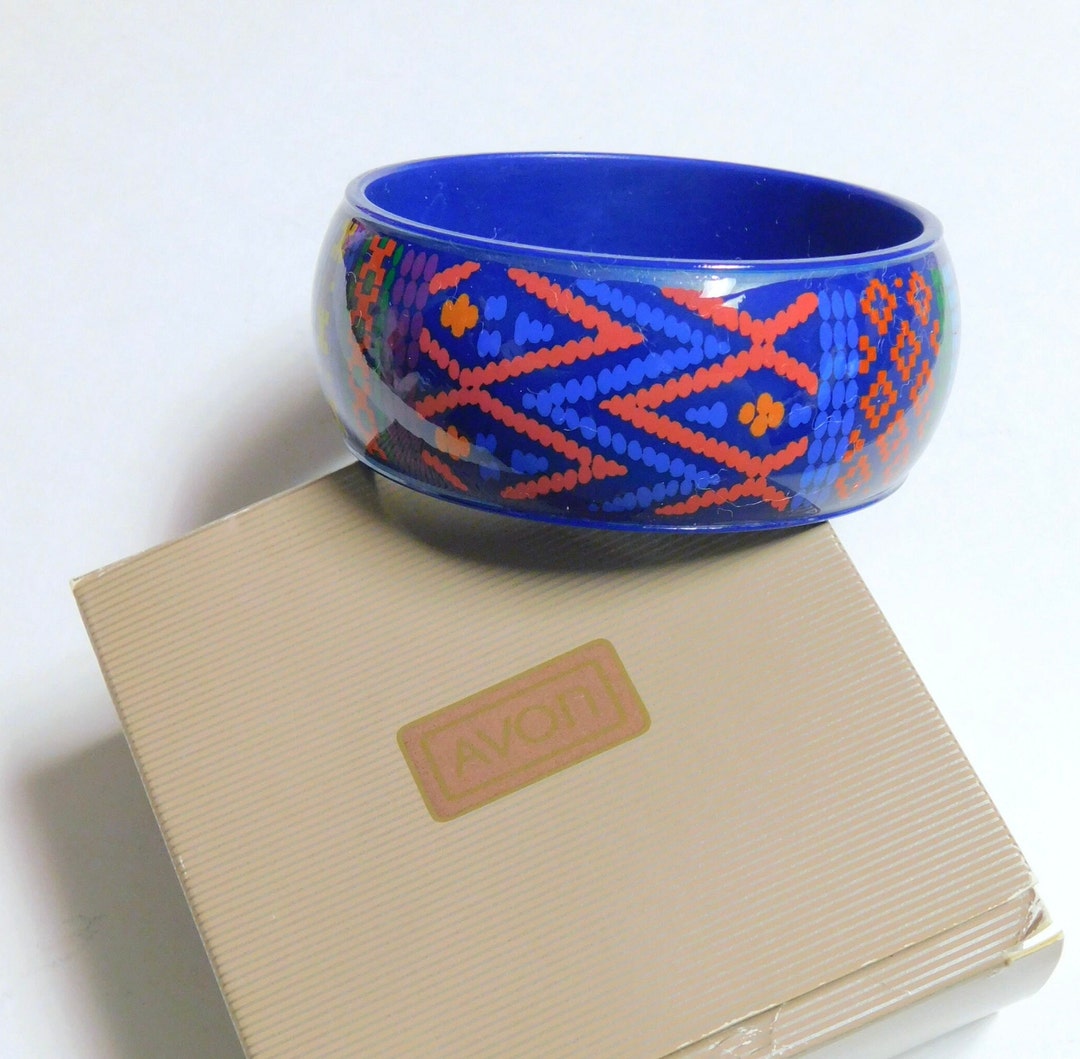 Vintage Avon COLOR COLLAGE COLLECTION Bracelet 1988 - Etsy