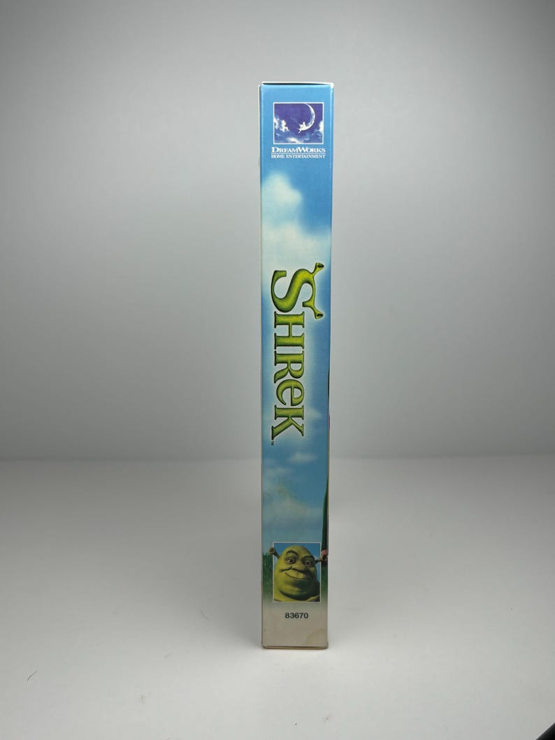 Shrek 2001 Special Edition VHS W/ Original Instant Win Promo – Hard to ...