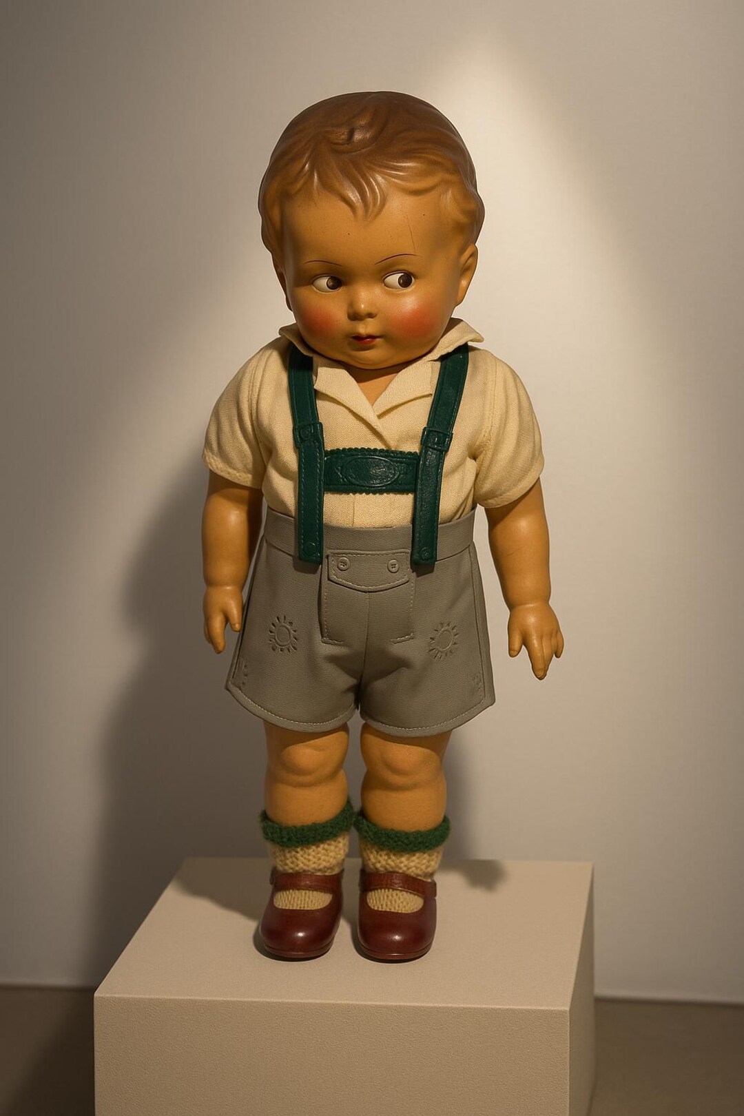 Vintage 1950s West Germany Alpine Boy Doll — 10” DGM Registered ...