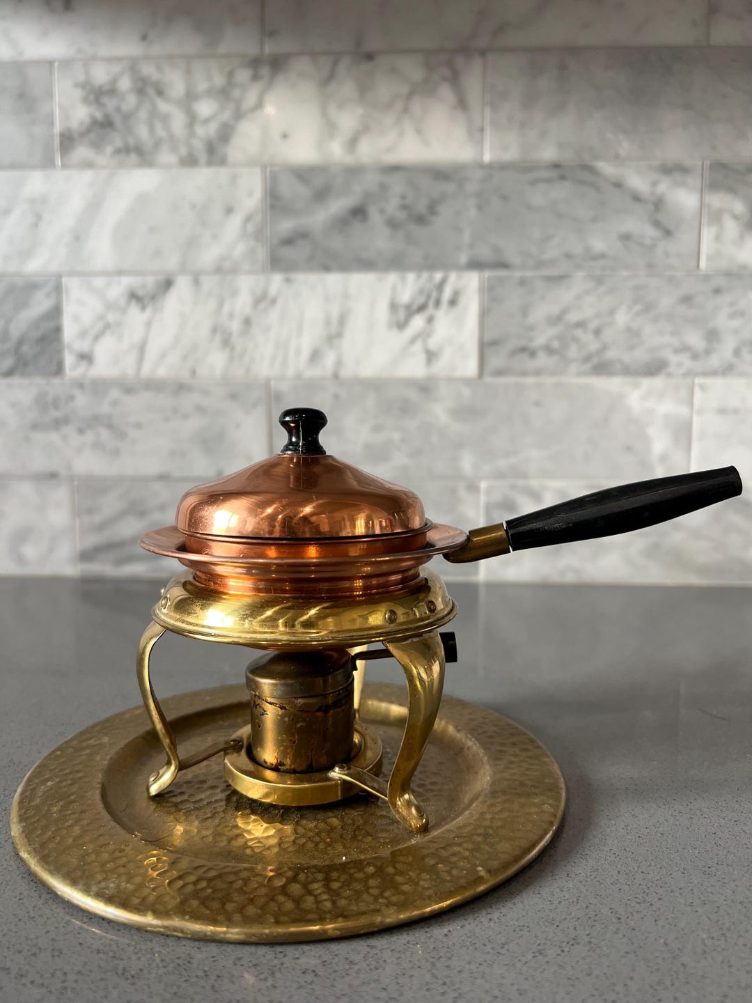 Vintage Copper Mini Chafing Dish – 4” | Collectible Serveware & Kitchen ...