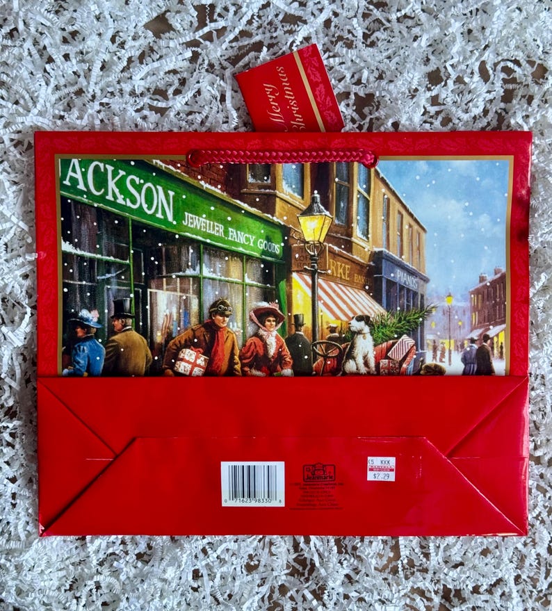 Vintage Applause Christmas Gift Bags – Holiday Nostalgia - Etsy