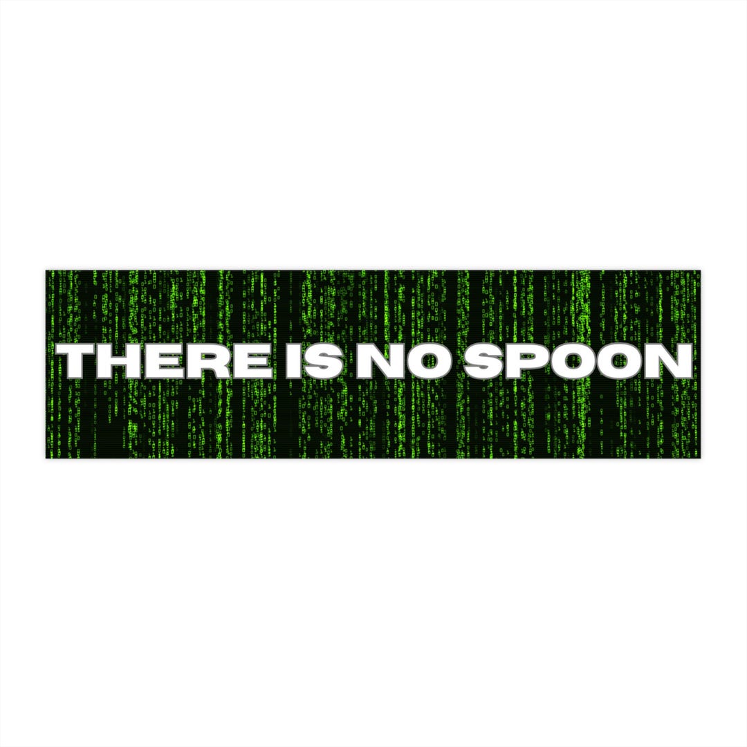 Matrix-inspired Bumper Stickers, Fun Car Decor, Geeky Gifts, Quote ...