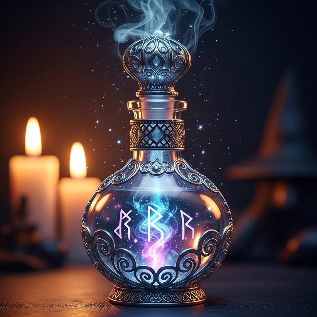 Spirit Potion: Horned God Connection Ritual Oil - Hand Blessed - Etsy