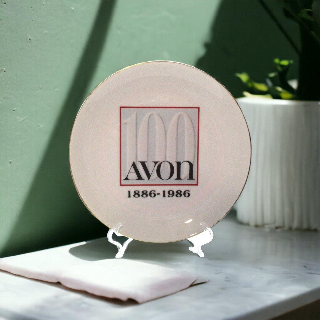 Vintage Avon 100 Years Collectors Plate 1886 1986 - Etsy