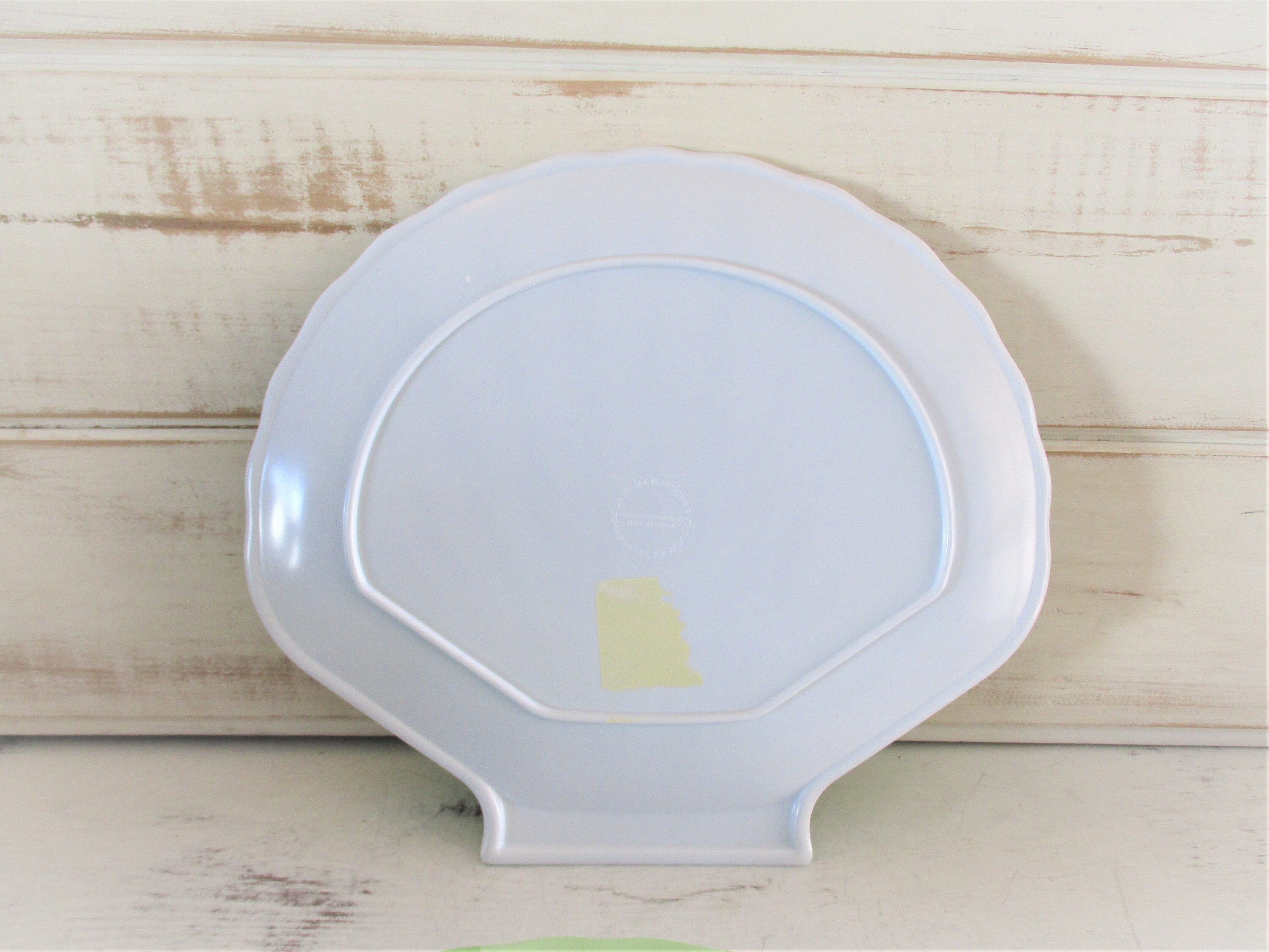 Melamine Shell Shaped Plates Set of 4 - Etsy