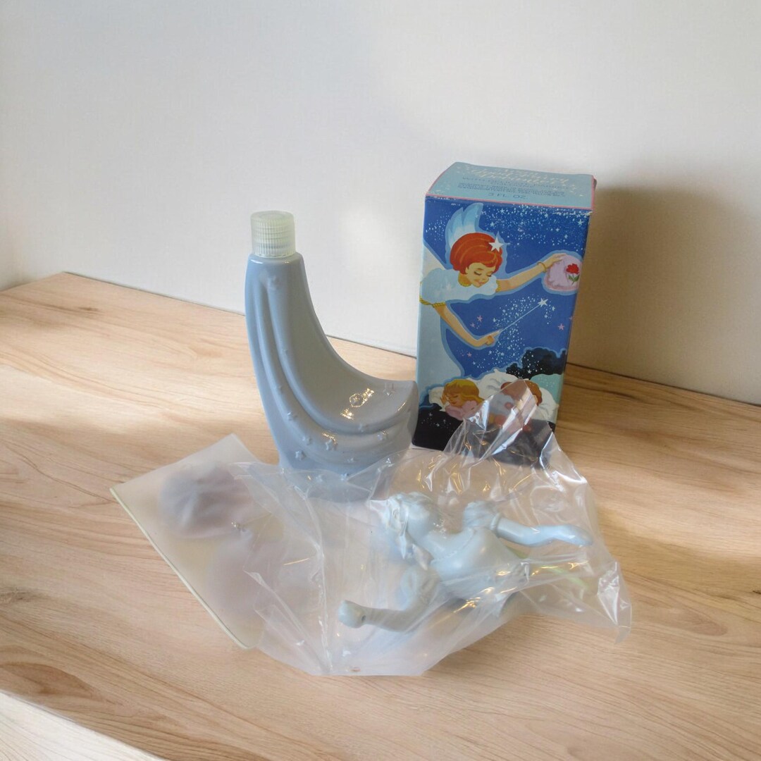 Vintage Avon Good Fairy Decanter With Delicate Daisies Cologne New in ...