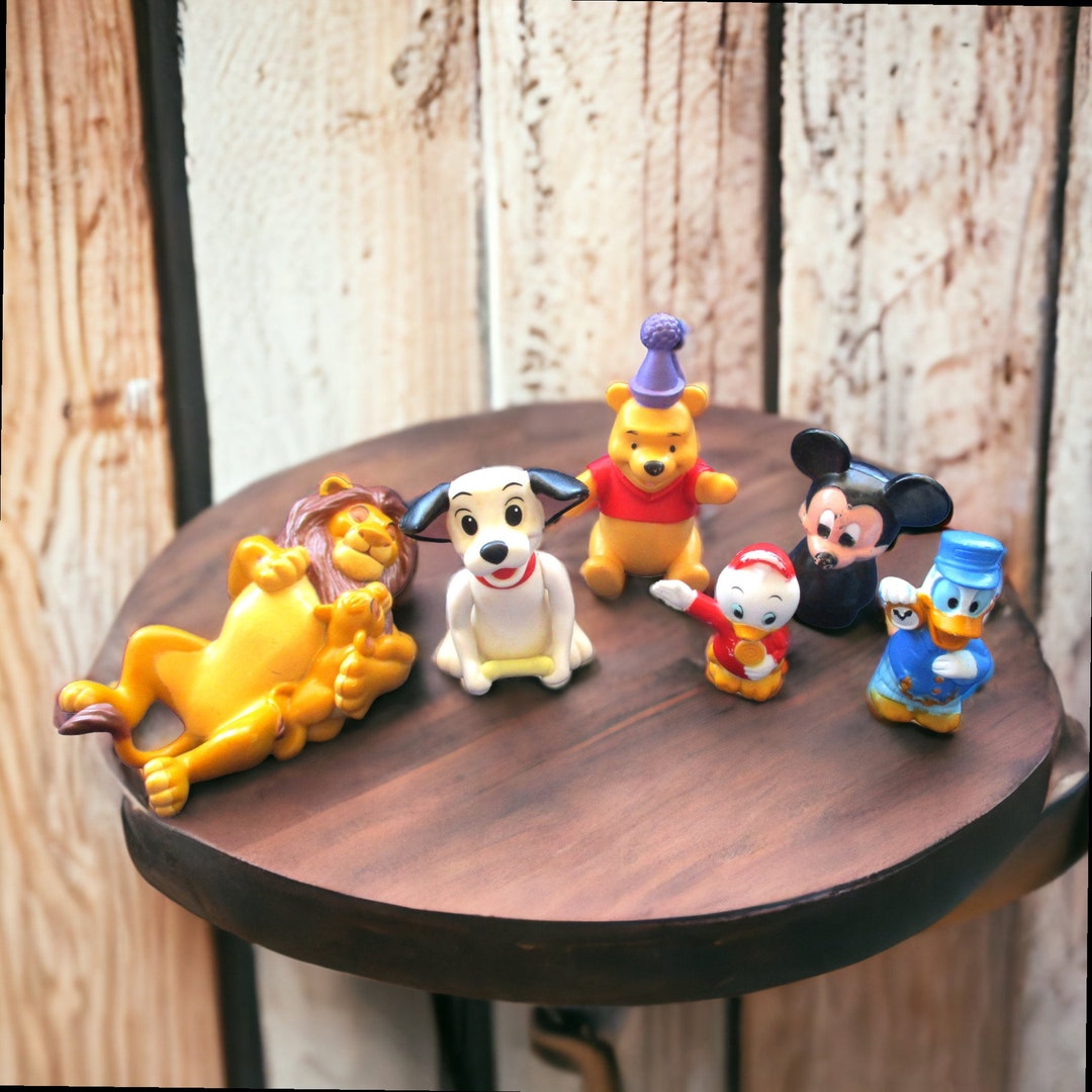 Disney Characters Cake Toppers and Bath Time Toys - Etsy