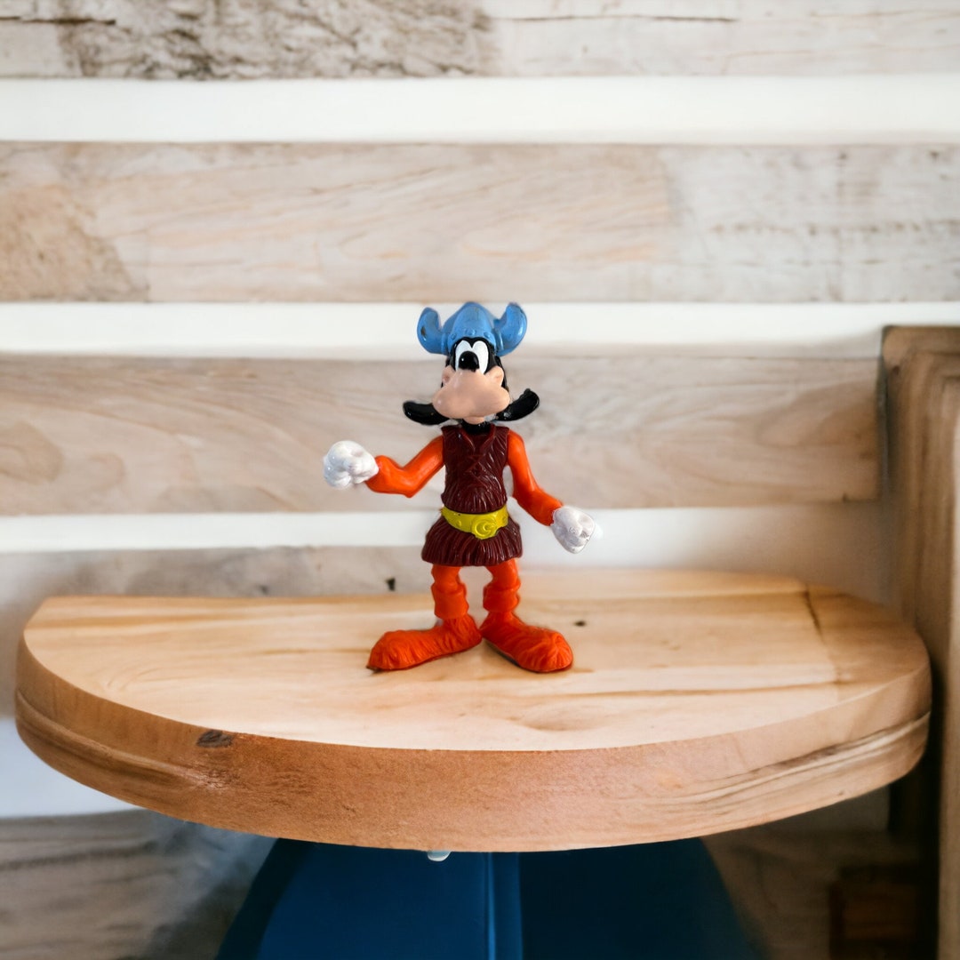Vintage Disney Epcot Center Viking Goofy Toy Figure - Etsy